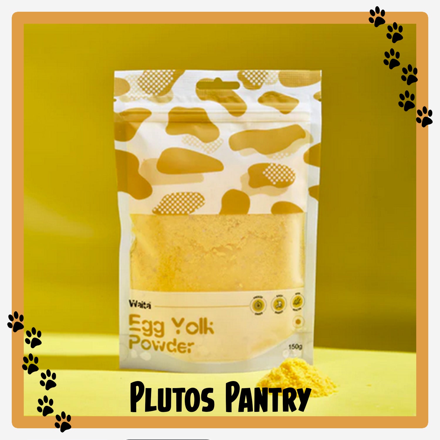 Waita Freeze Dried Egg Yolk Powder Topping 150g – Plutos Pantry